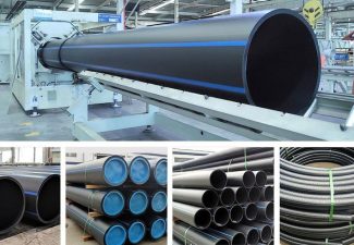 Types of polyethylene pipes and their commonly used grades
